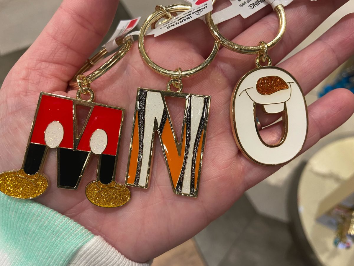 PHOTOS New Alphabet Character Keychains Debut At Disneyland Resort