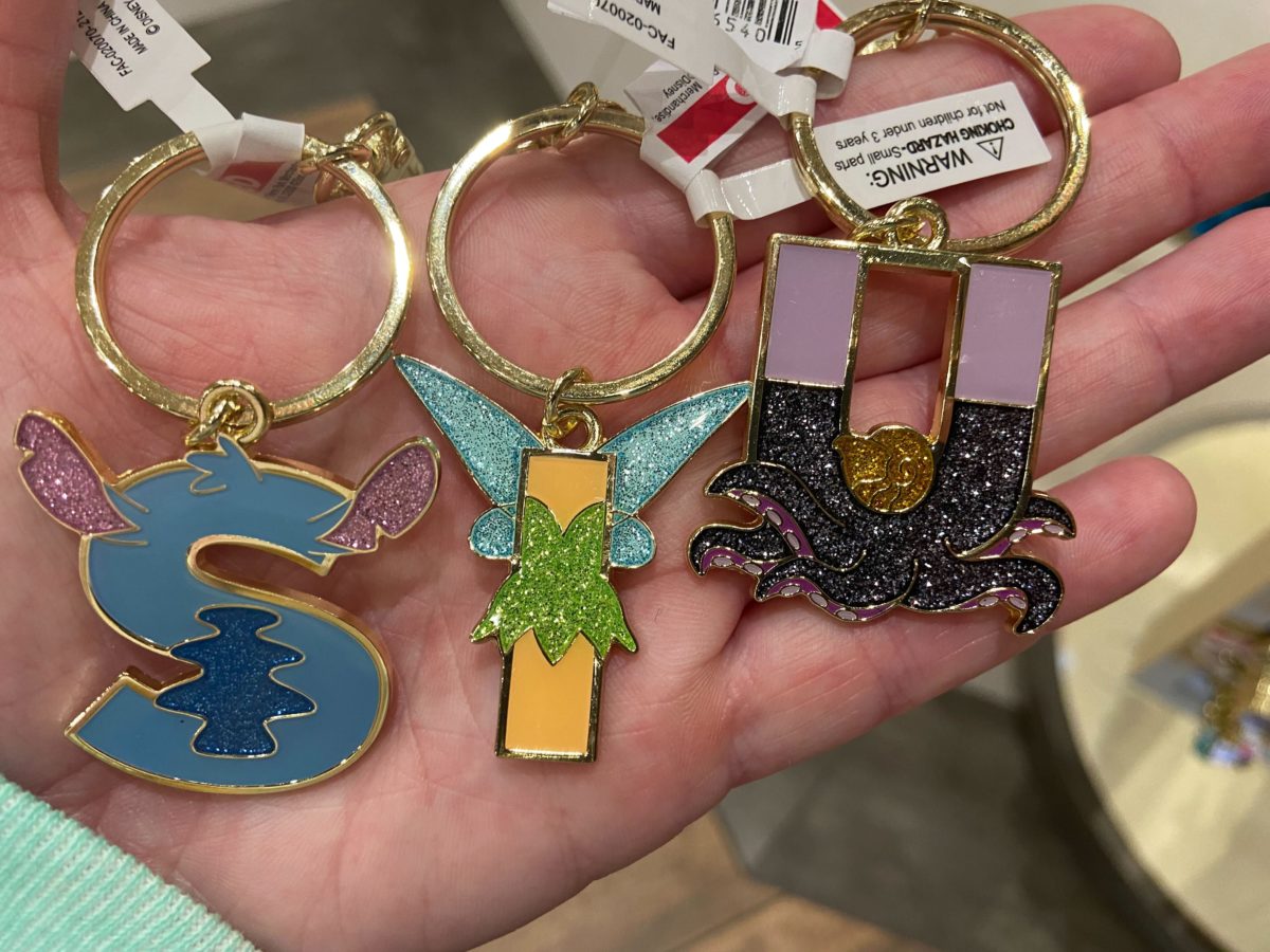 PHOTOS New Alphabet Character Keychains Debut At Disneyland Resort