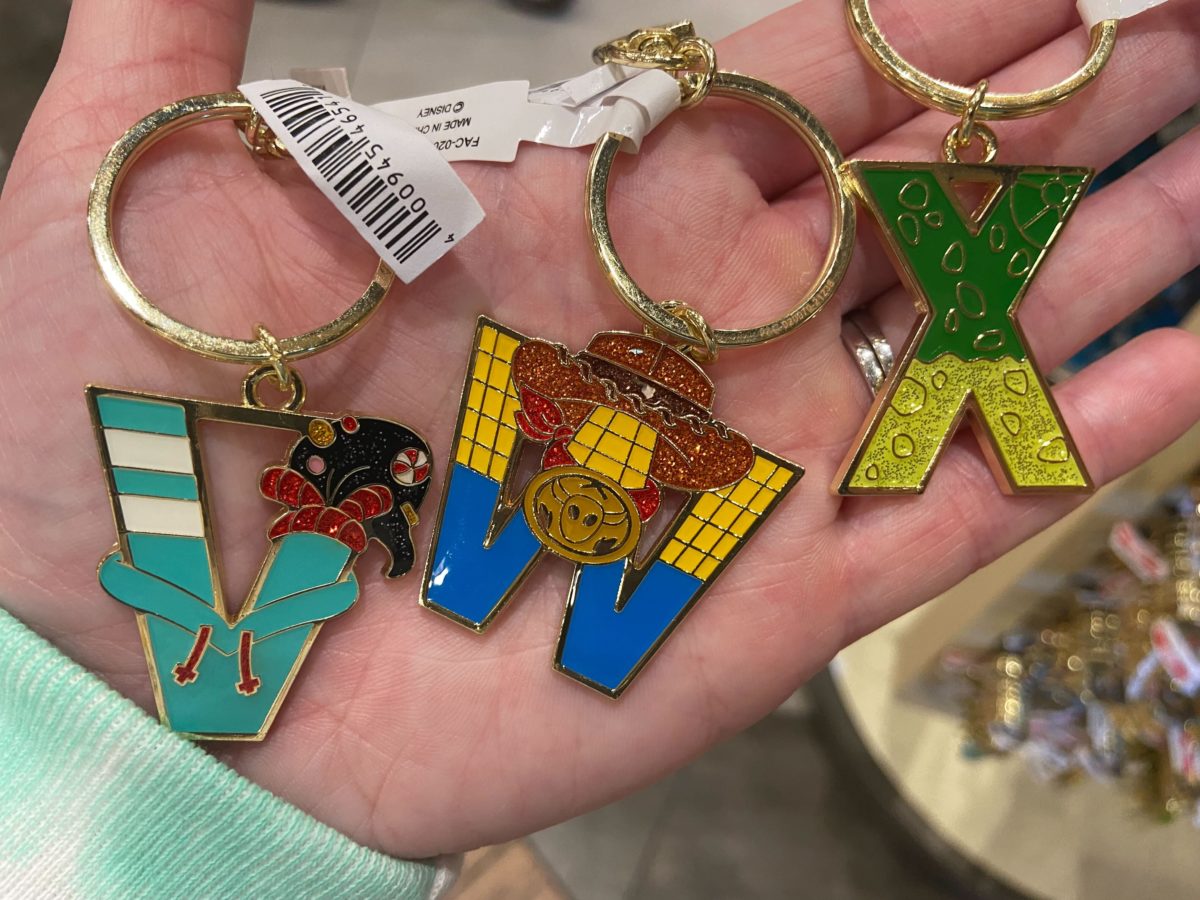 PHOTOS New Alphabet Character Keychains Debut At Disneyland Resort